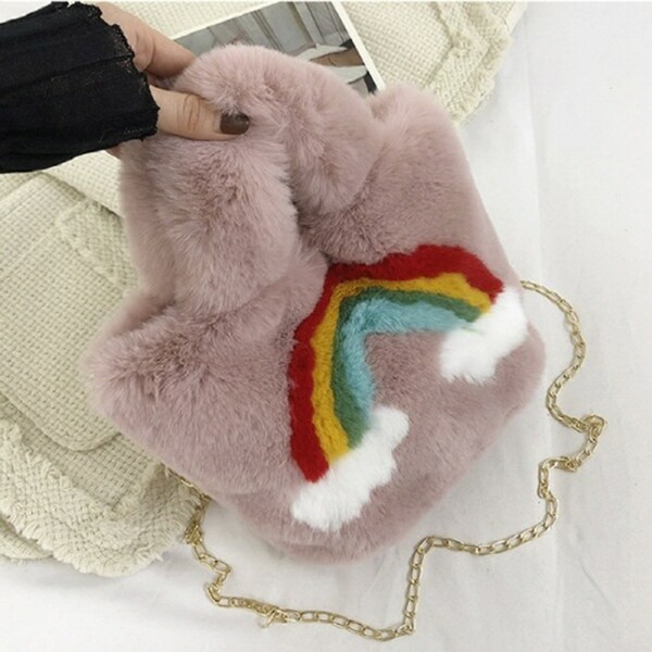 Fuzzy Tote Bag - Etsy