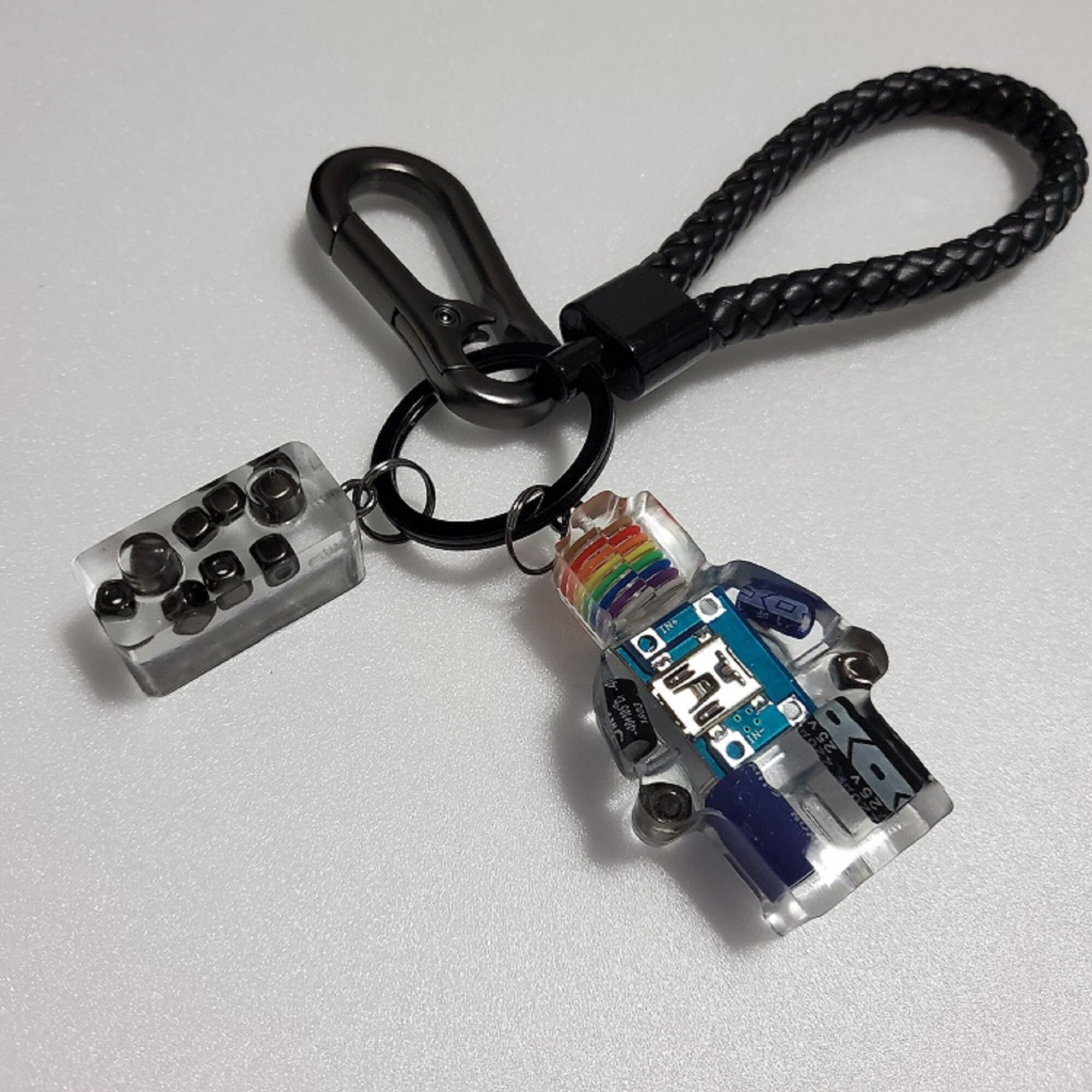 Robot Key Chain Key Chain for Men Key Chain for Women Couples Key ...