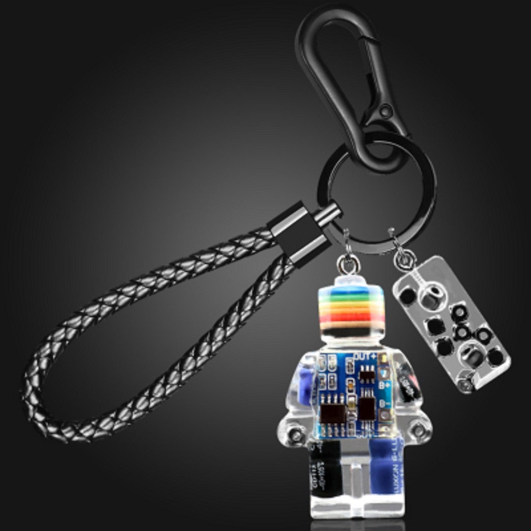 Robot Key Chain Key Chain for Men Key Chain for Women Couples Key ...
