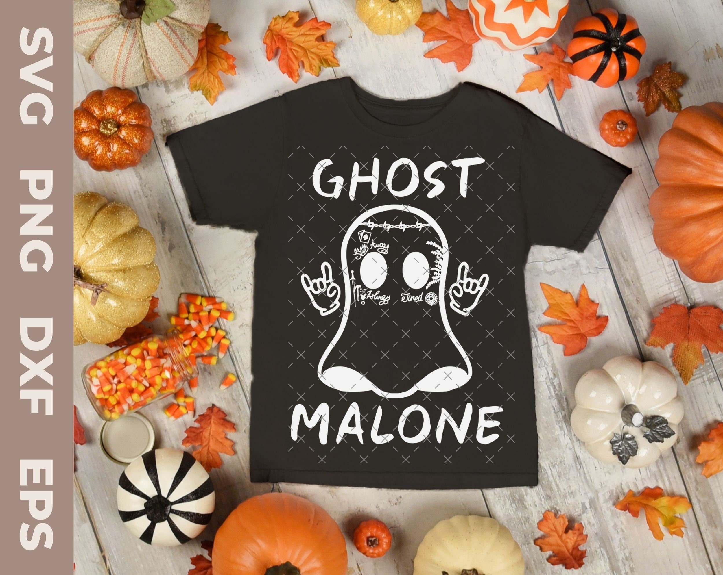 Ghost Malone SVG | Cute Ghost Svg, Ghost Svg, Halloween Svg, Funny ...