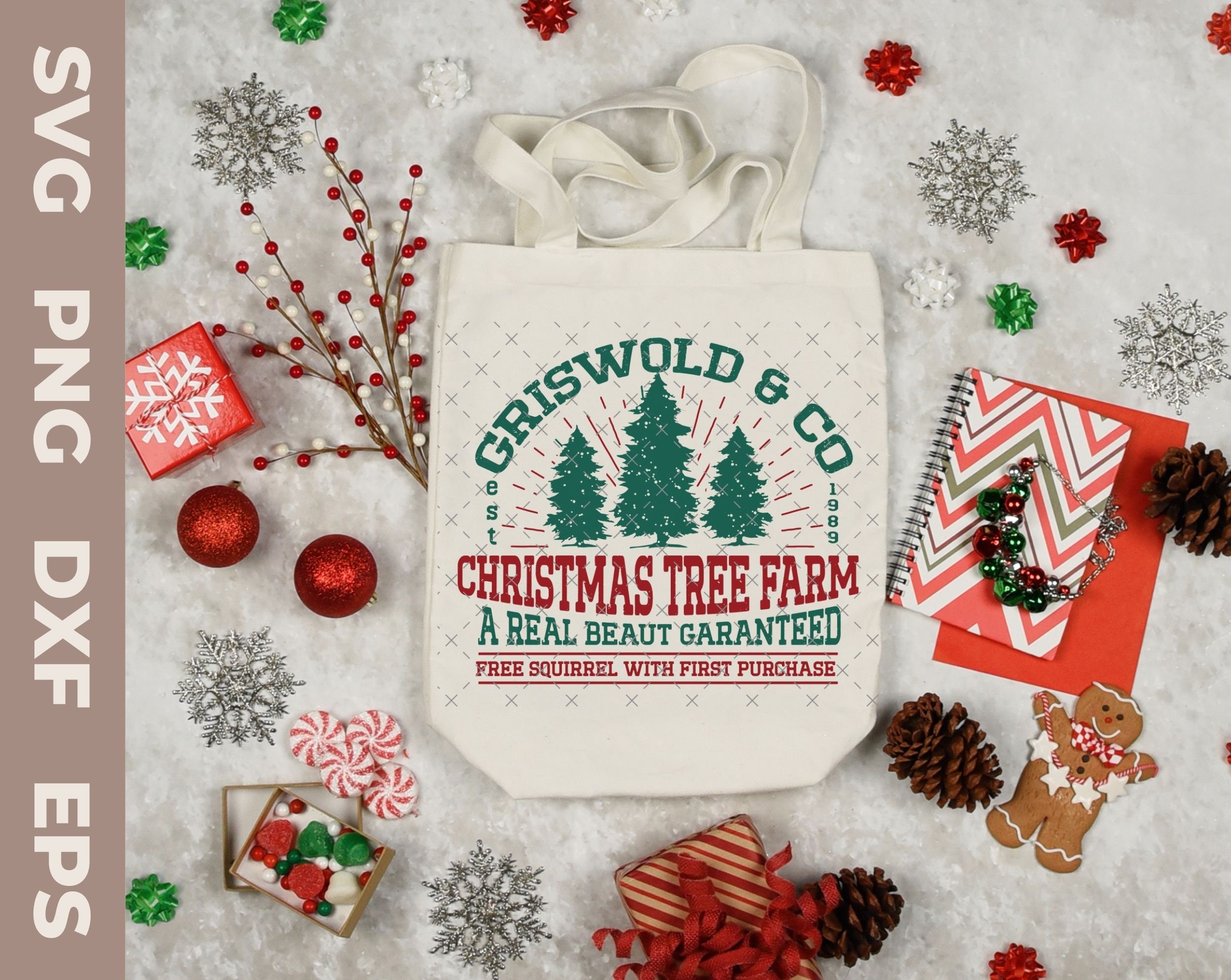 Griswold's Christmas Tree Farm SVG Christmas Tree Farm, Christmas Tree ...