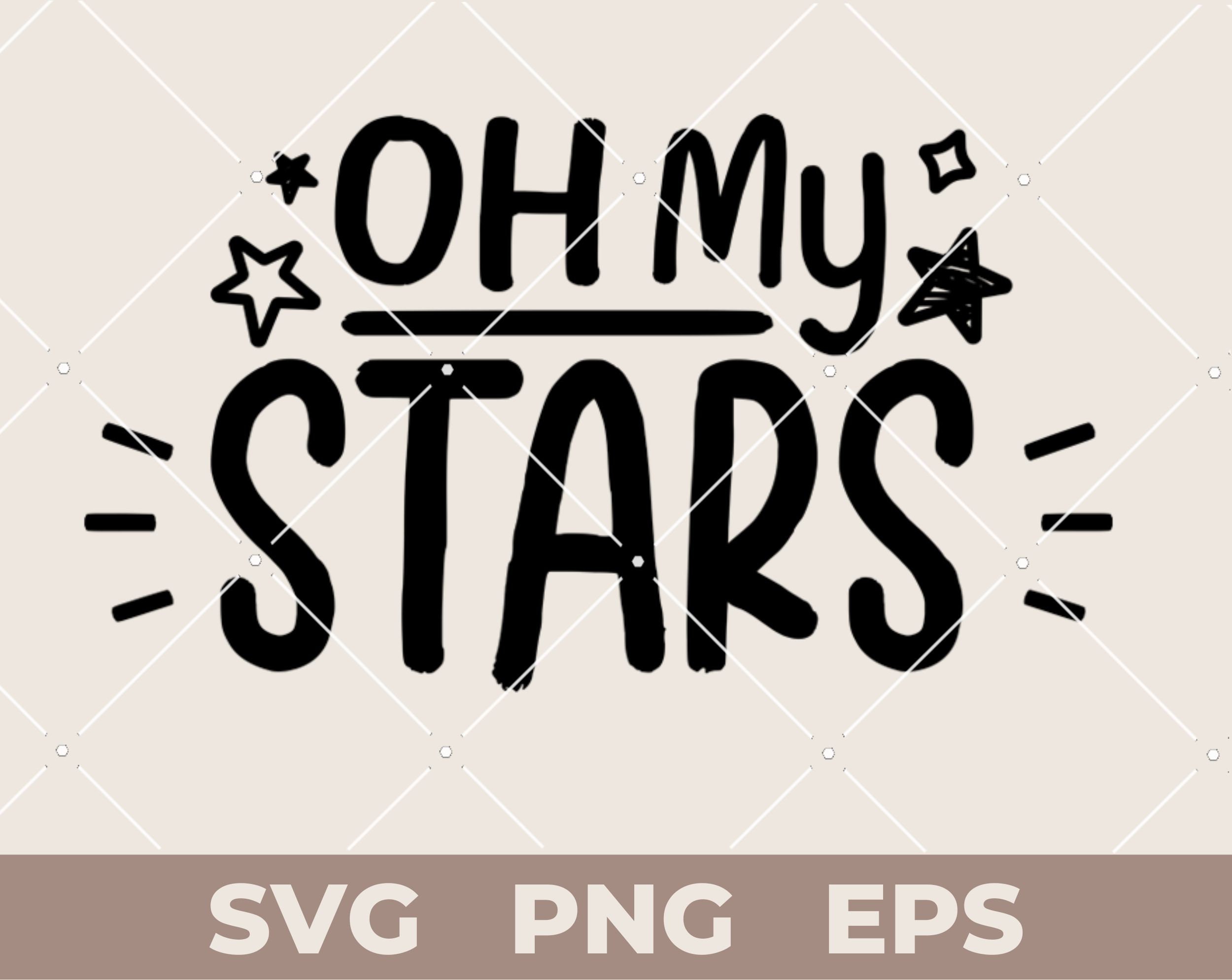 Oh My Stars SVG | 4th of July Svg, America Svg, Patriotic Svg, Stars ...