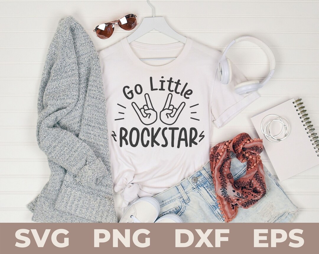 Go Little Rock Star SVG | Little Rockstar Svg, Go Little Rockstar ...