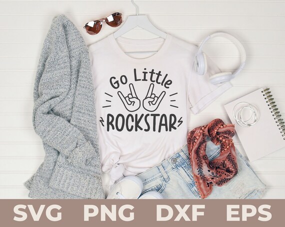 Go Little Rock Star SVG Little Rockstar Svg Go Little - Etsy