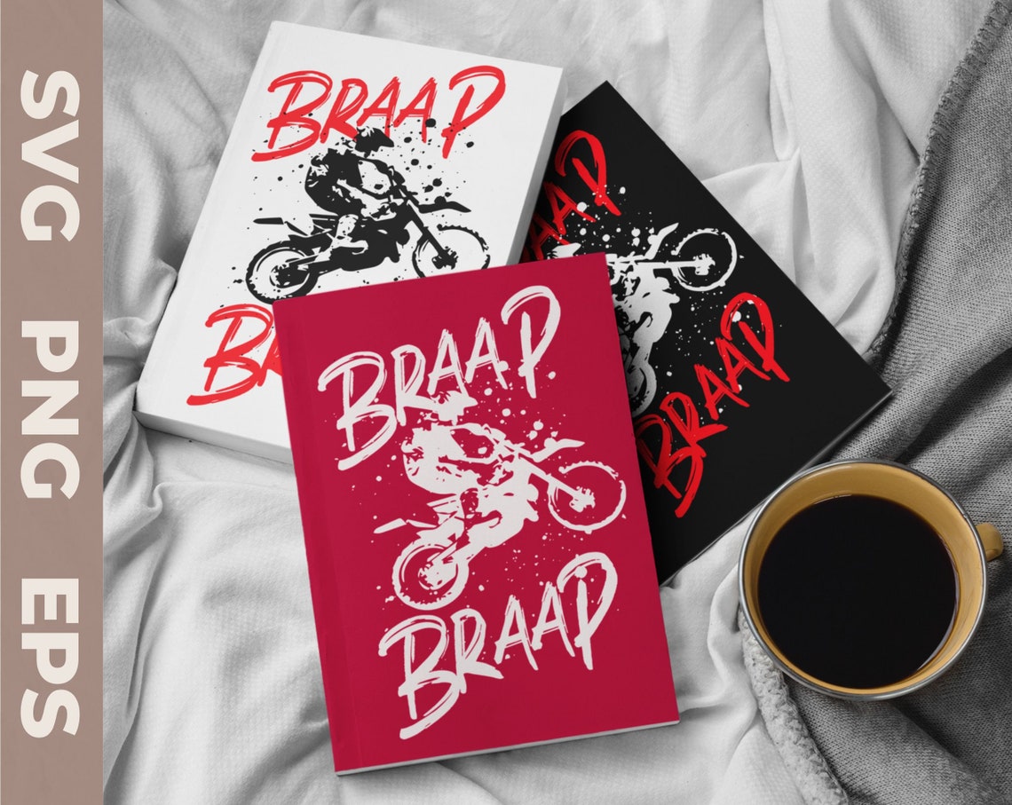 Braap Biker SVG Motocross Svg, Dirt Bike Svg, Biking Svg, Biker Vectors ...