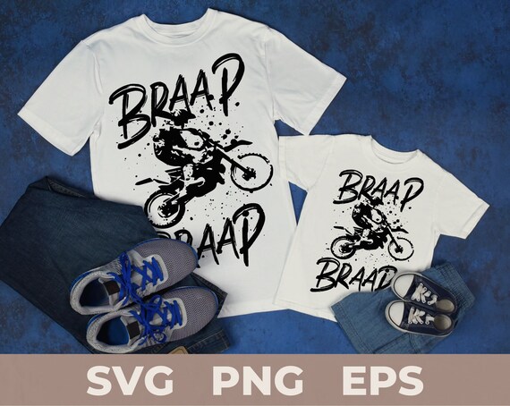 Braap Biker SVG Motocross Svg Dirt Bike Svg Biking Svg - Etsy