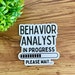 12-pack Behavior Analysis Sticker Pack Laptop & Water Bottle Sticker ...