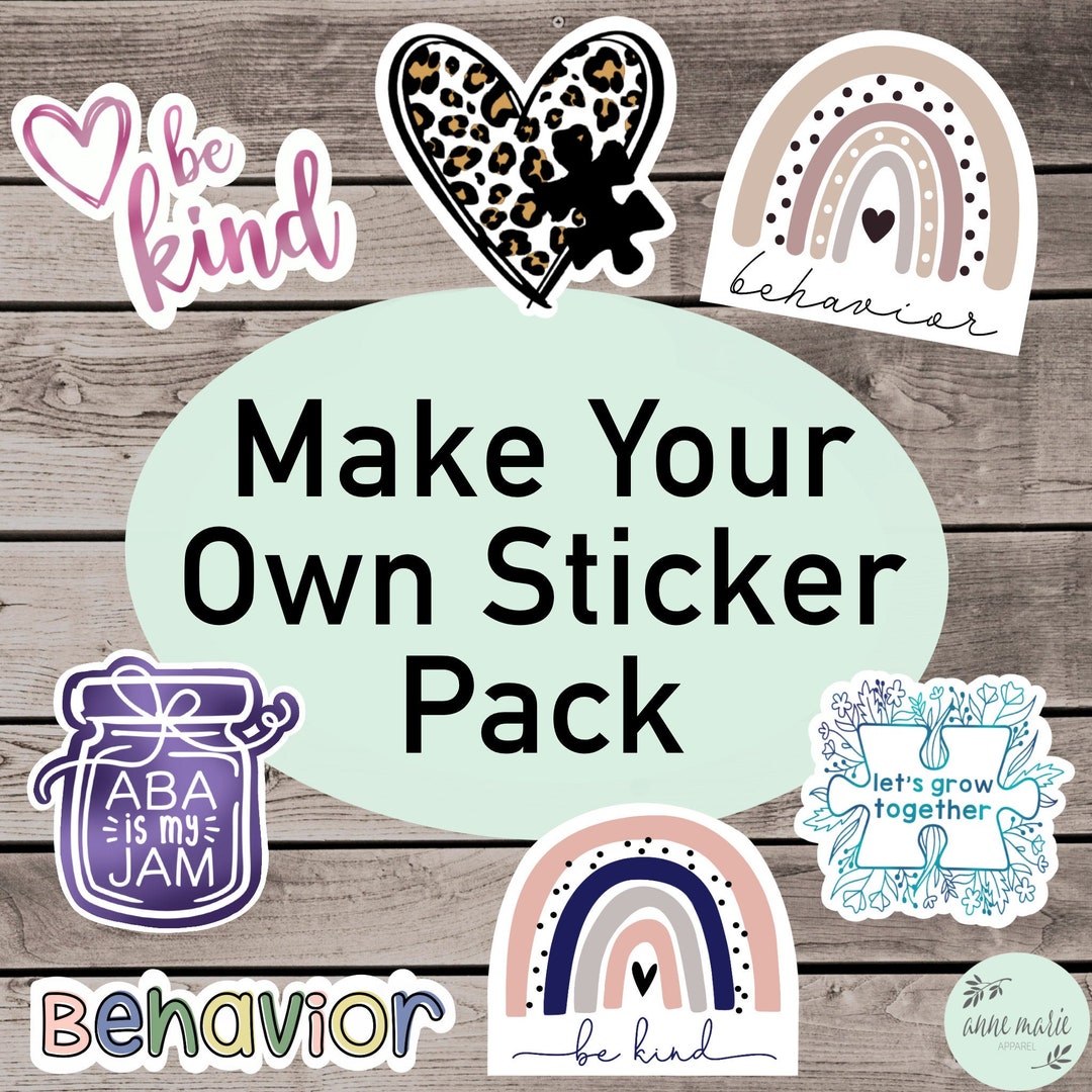 Behavior Analysis Sticker Pack | Laptop & Water Bottle Sticker Decal - Etsy