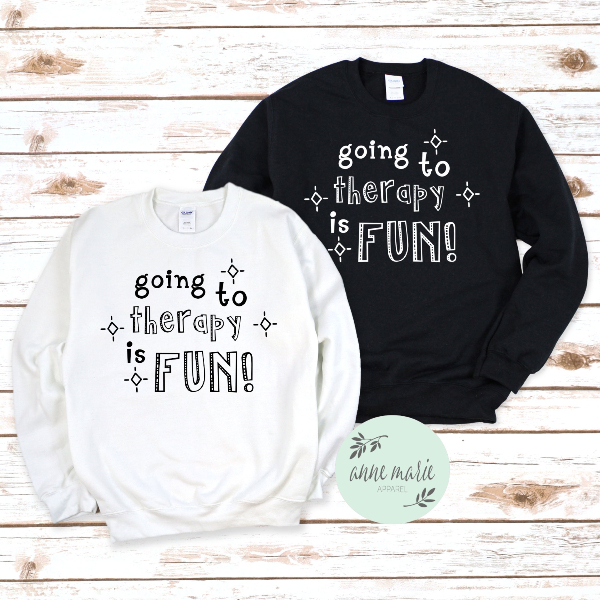 Therapy is Fun Sweatshirt Spread Positivity Autism | Etsy