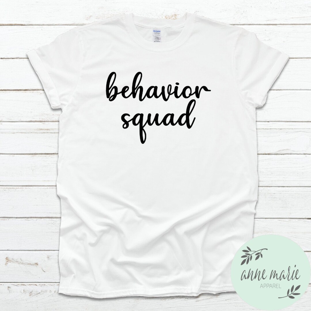 Behavior Squad Shirt | Applied Behavior Analysis | Autism Awareness ...