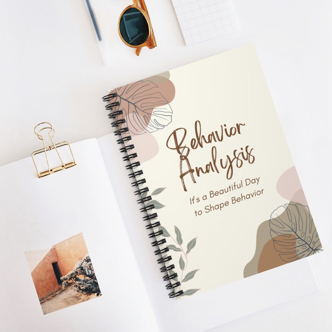 Behavior Analysis Floral Notebook | ABA Notebooks | Behavior Analyst ...