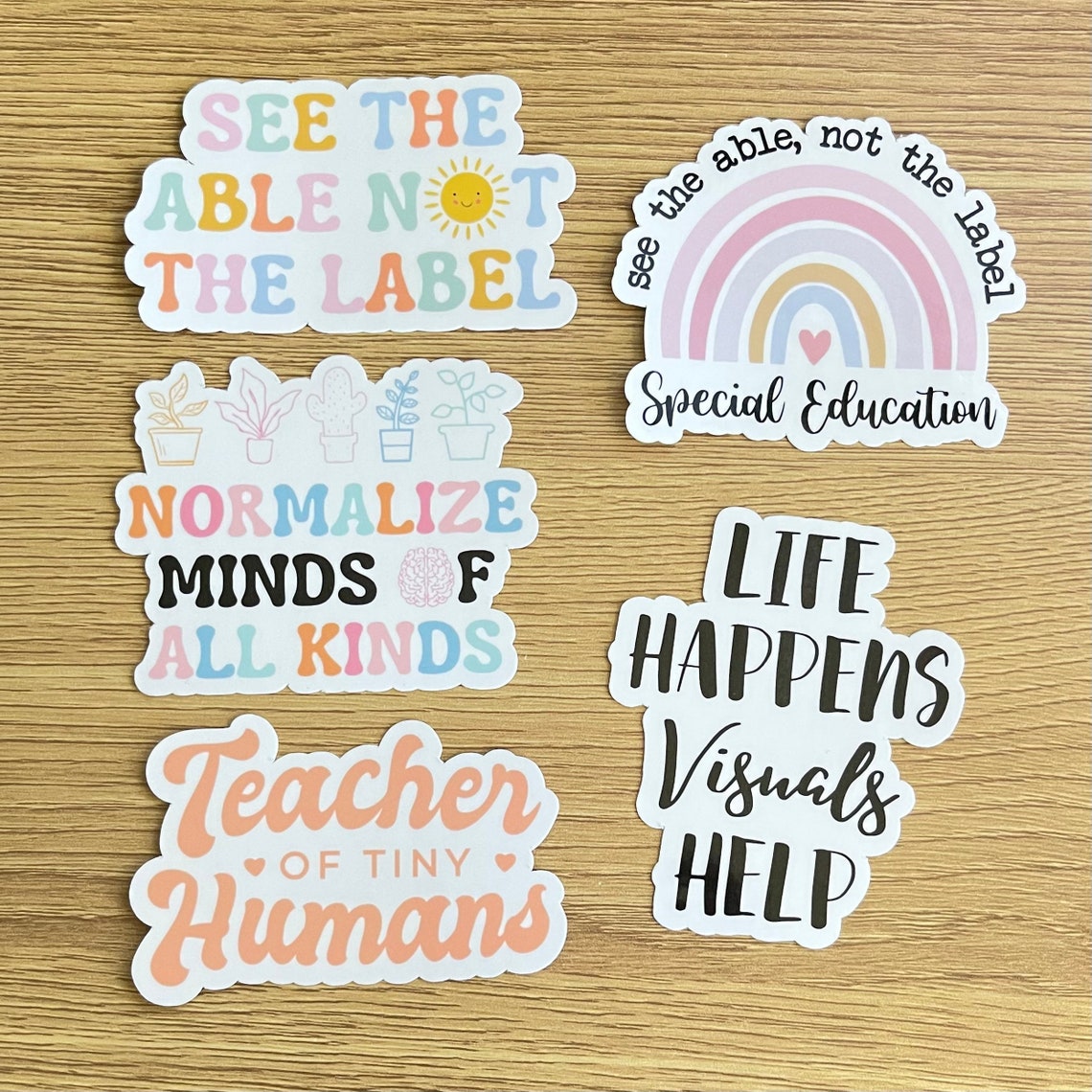 SPED Sticker Pack Special Education Teacher Thank You Gift | Etsy