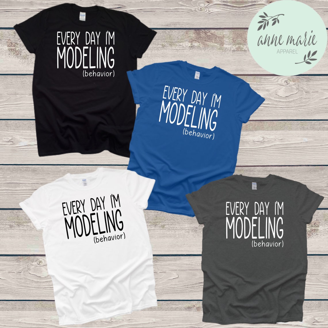 Modeling Behavior Shirt Applied Behavior Analysis ABA | Etsy