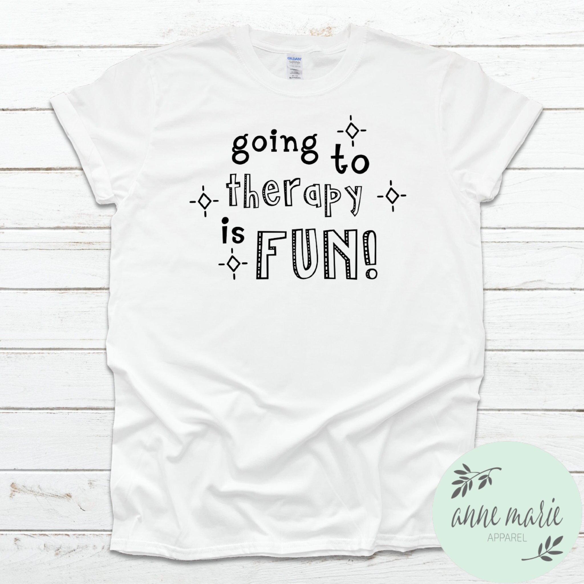 Therapy is Fun Shirt Autism awareness aba Shirt slp | Etsy