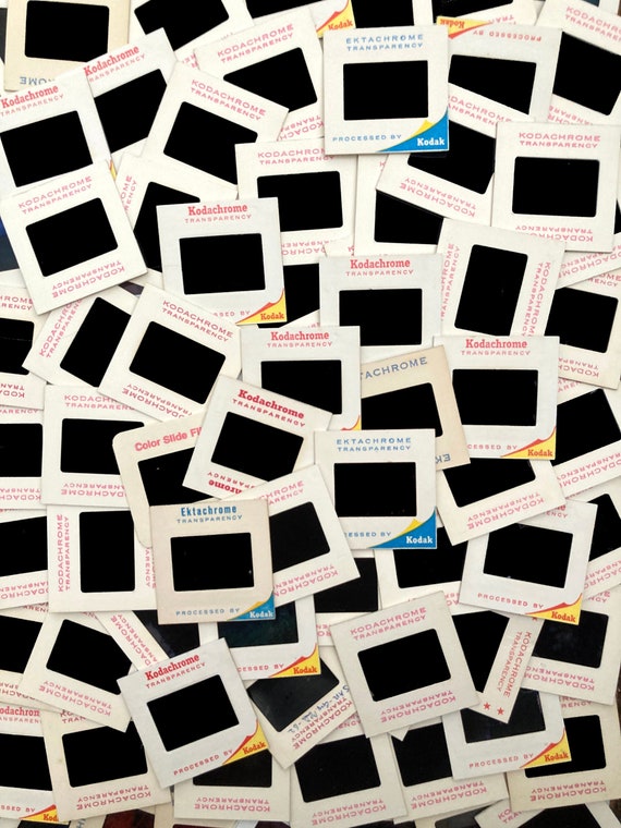 Lot of 500 Vintage 35mm Color Photo Slides: Random Assortment - Etsy