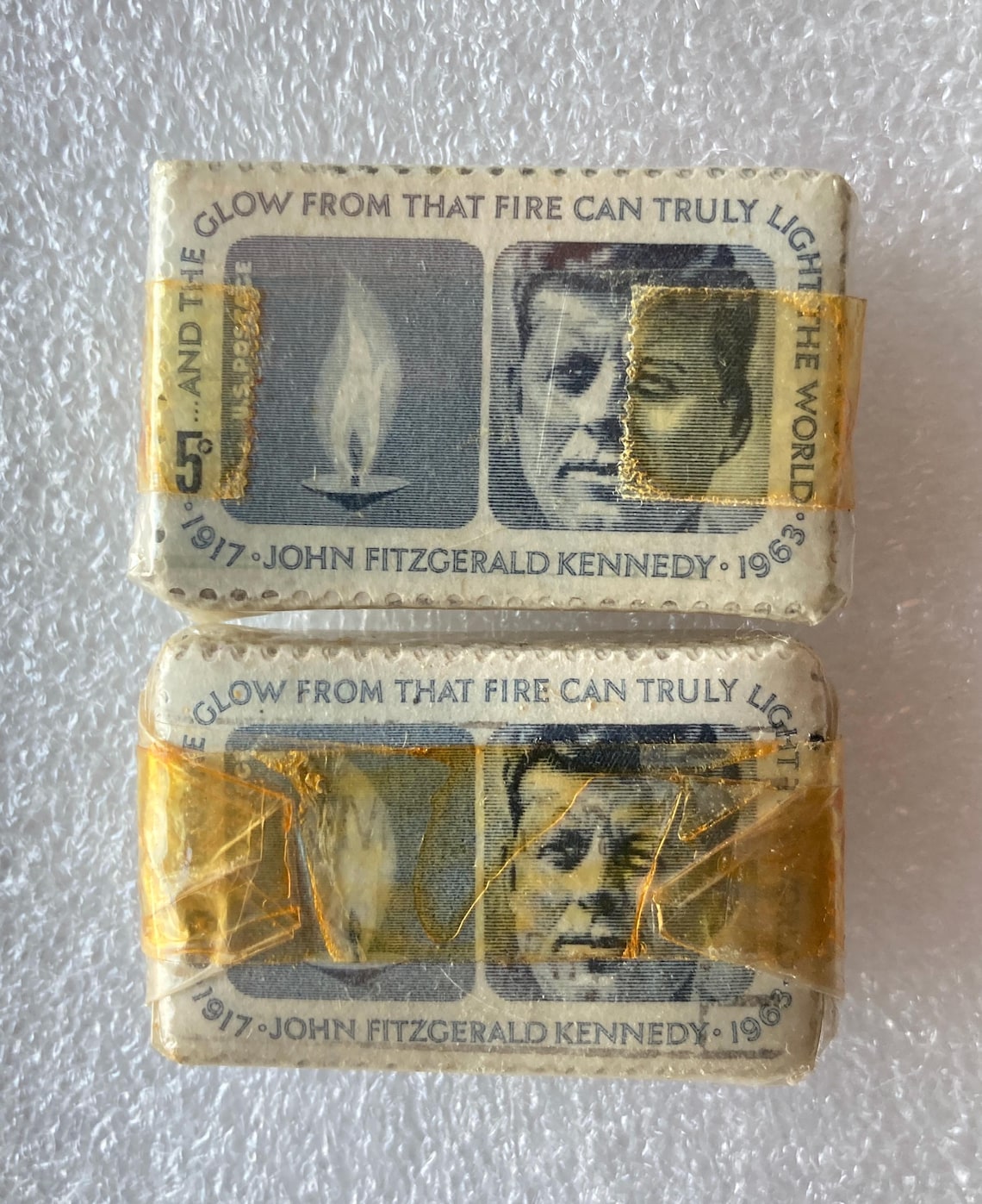Lot of 1,000 Vintage John F Kennedy JFK Memorial 5c US Postage Stamp ...