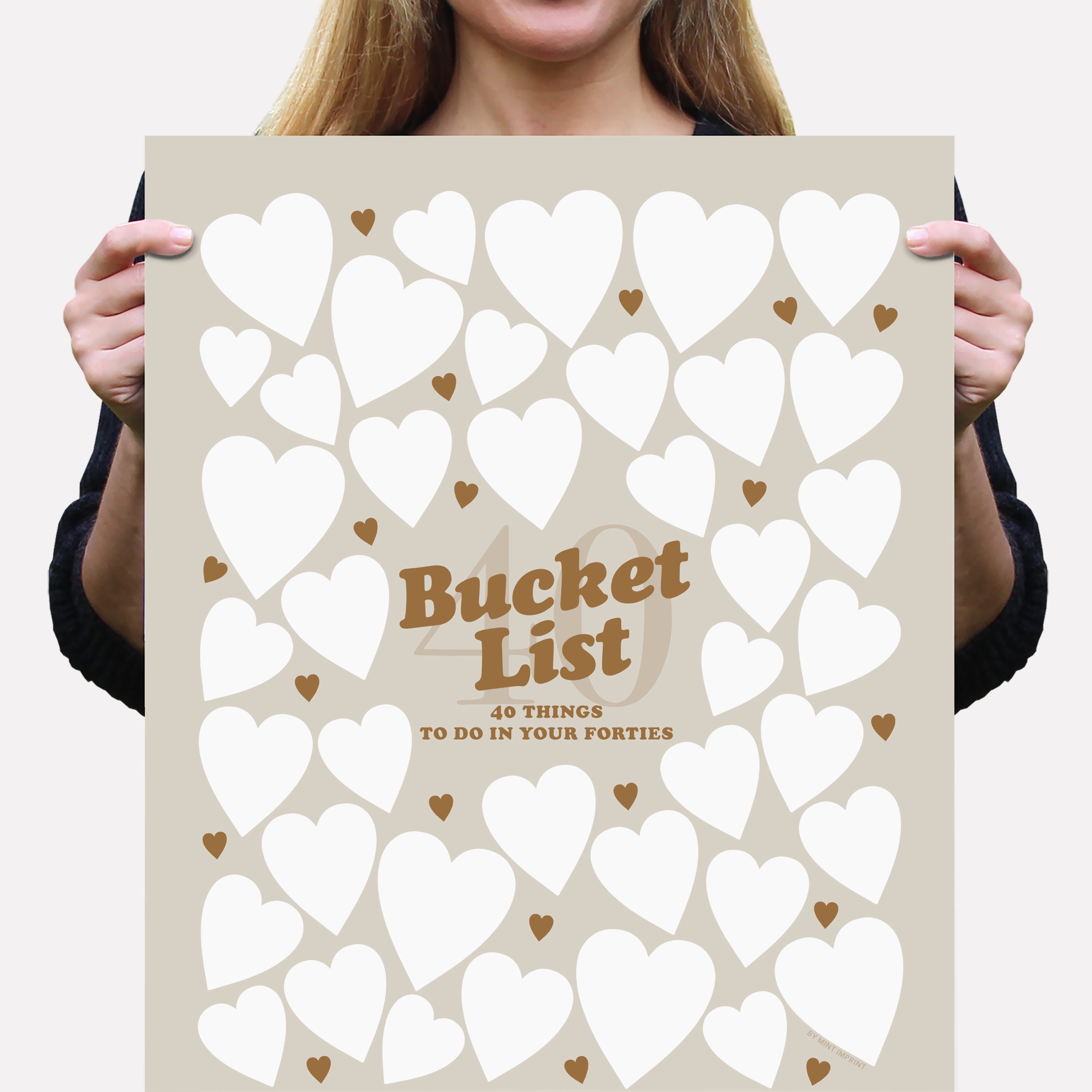 40 Things to Do in Your Forties Printable Bucket List - Etsy Canada