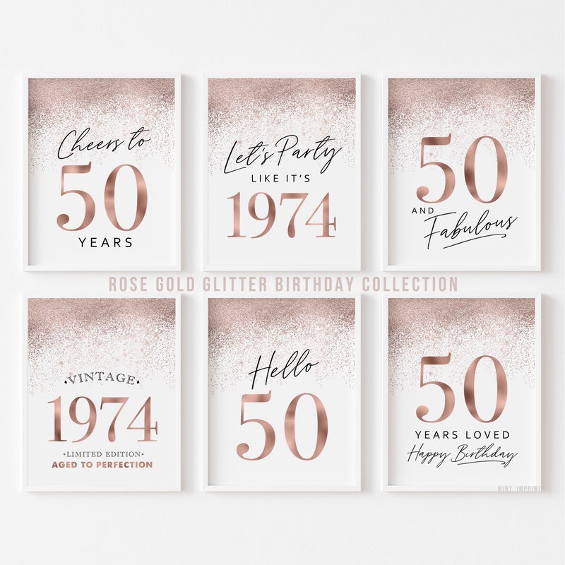 50th Party Decorations - Etsy