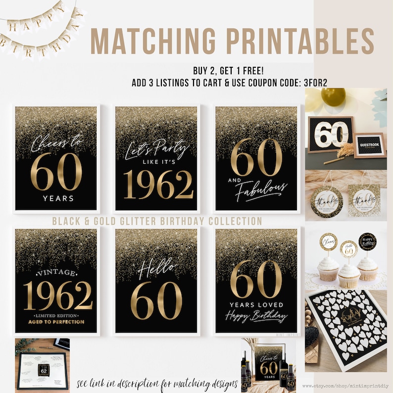 60th Birthday Bucket List Ideas Poster 60 Things to Do in - Etsy Australia