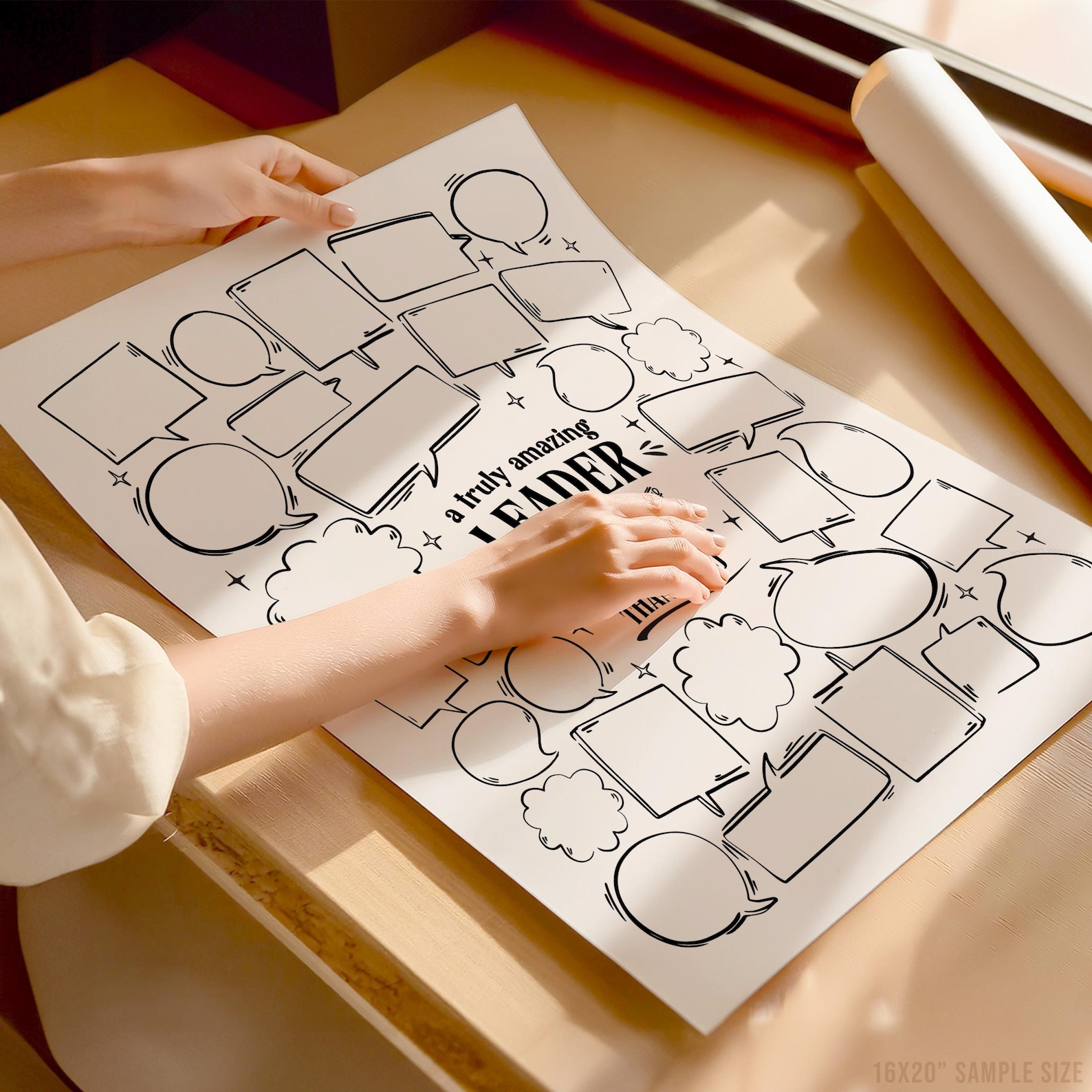 Team Farewell Card for Leader Going Away, Jumbo Printable Thank You ...