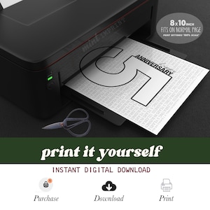 5th Work Anniversary Card Alternative | 5 Years Service | Happy ...