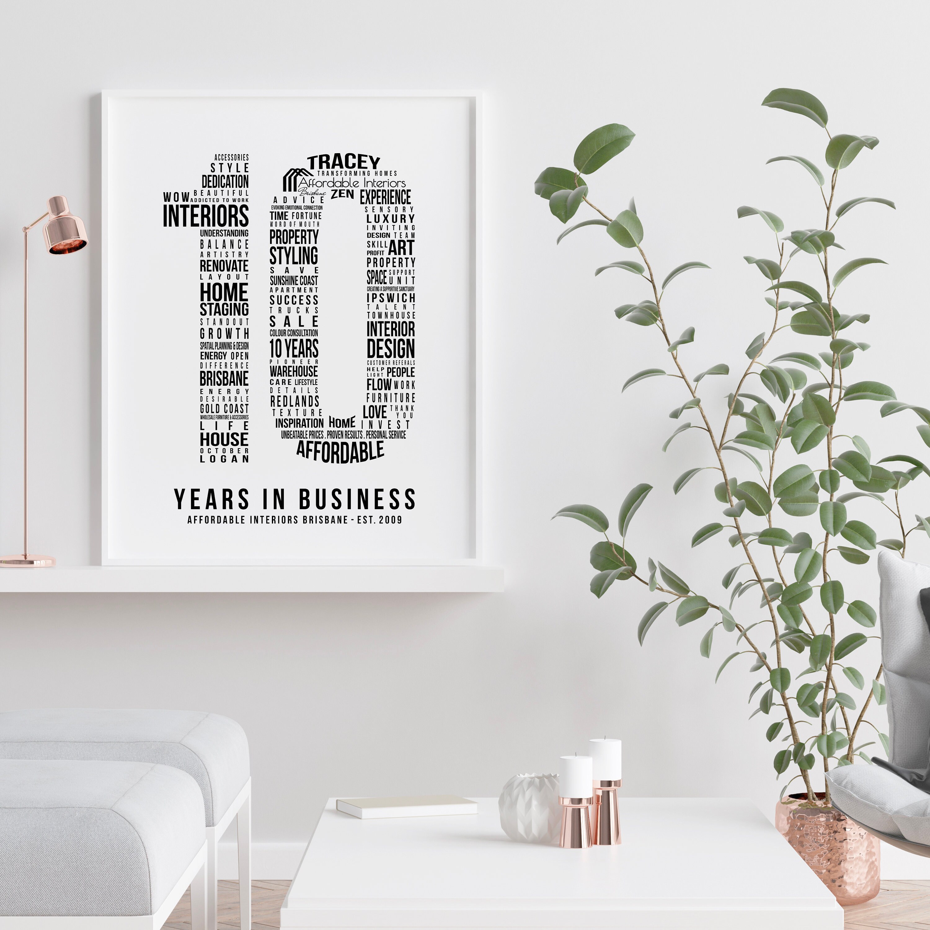10 Year Work Anniversary Gift Employee Workiversary Guest - Etsy Canada