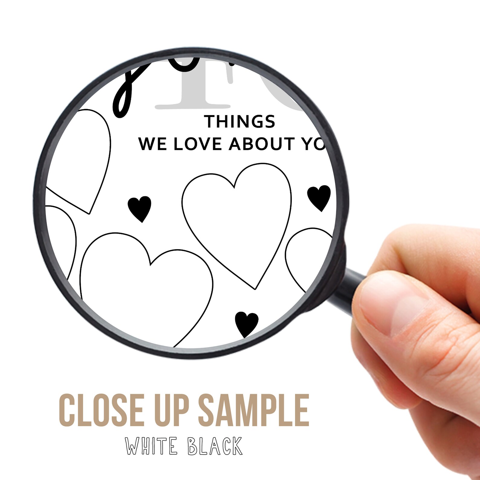 25 Things We Love About You Printable Signature Sign in Board, 25th ...