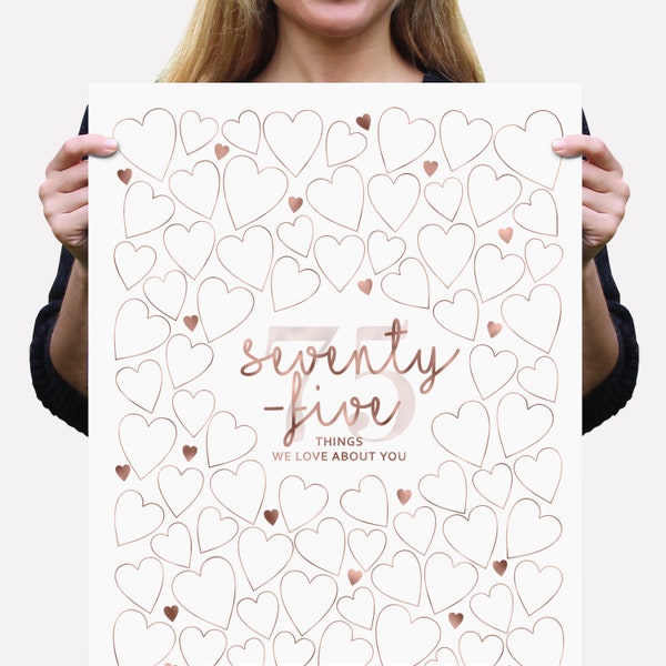 75th Birthday - Etsy