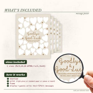 Goodbye and Good Luck Farewell Card Alternative | Work Colleague ...