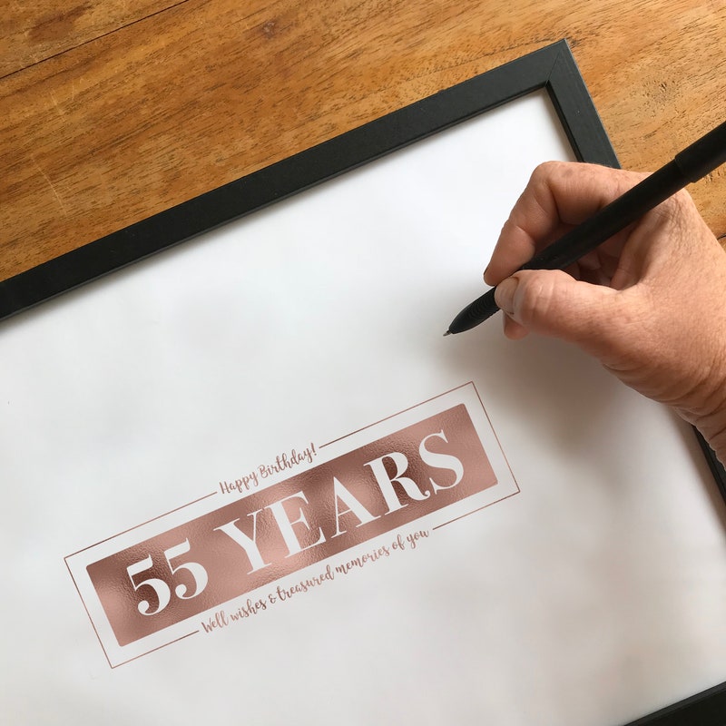 55th Birthday - Etsy