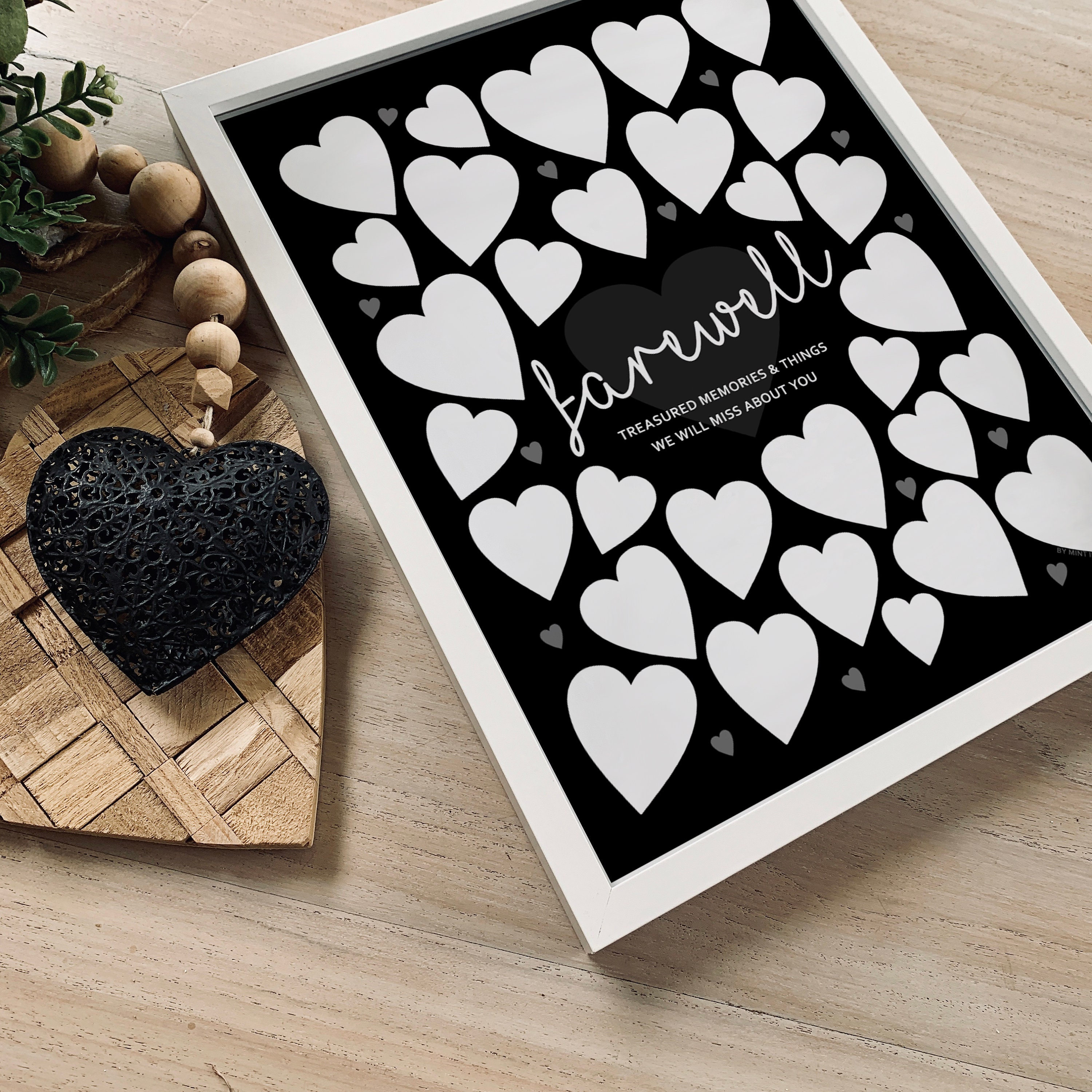 Farewell Gift for Employee Leaving Treasured Memories and - Etsy