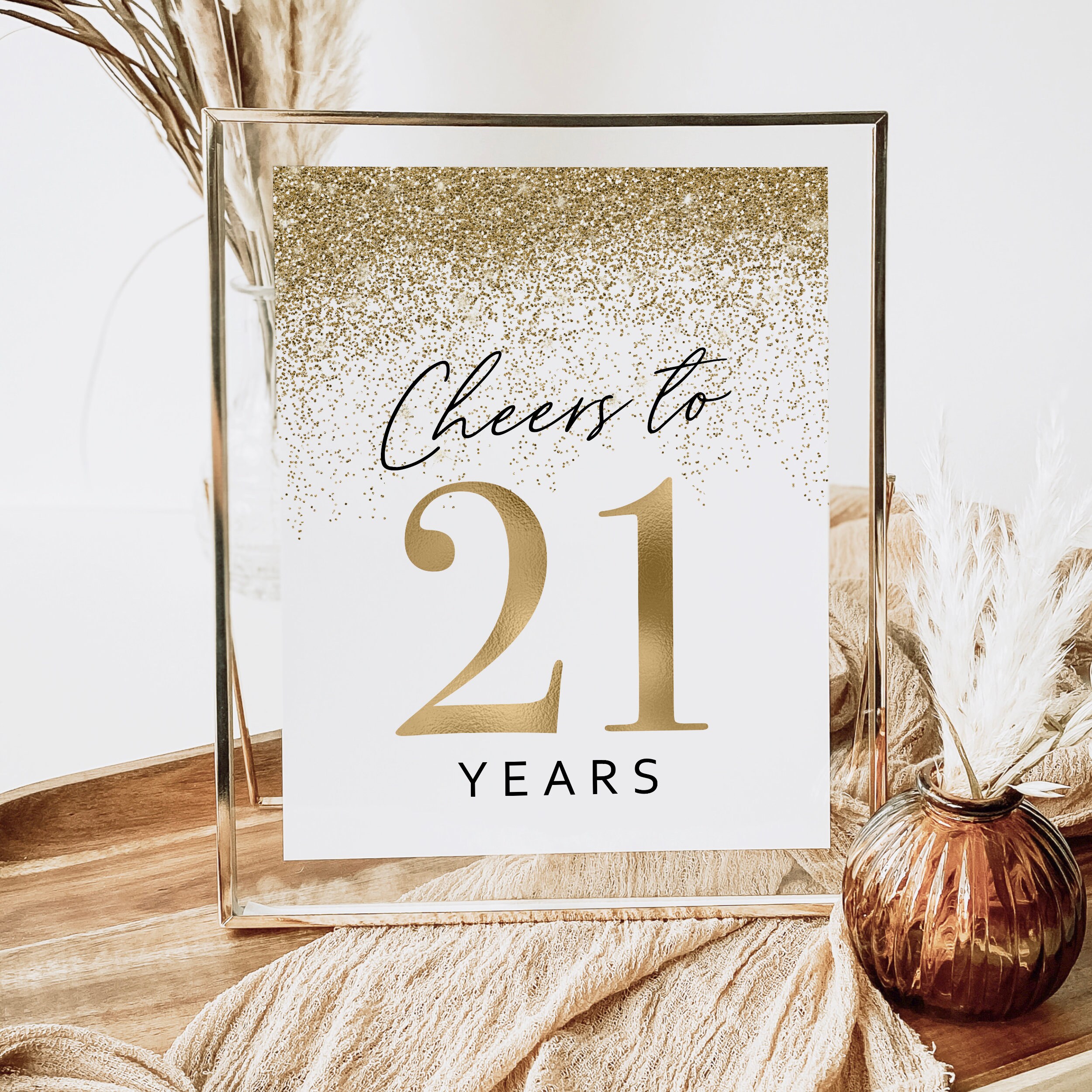 21 Years Signature Board Printable Sign Happy 21st Birthday - Etsy ...