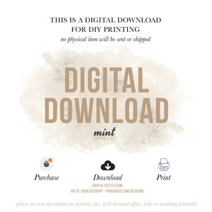 25 Things We Love About You Printable Signature Sign in Board, 25th ...