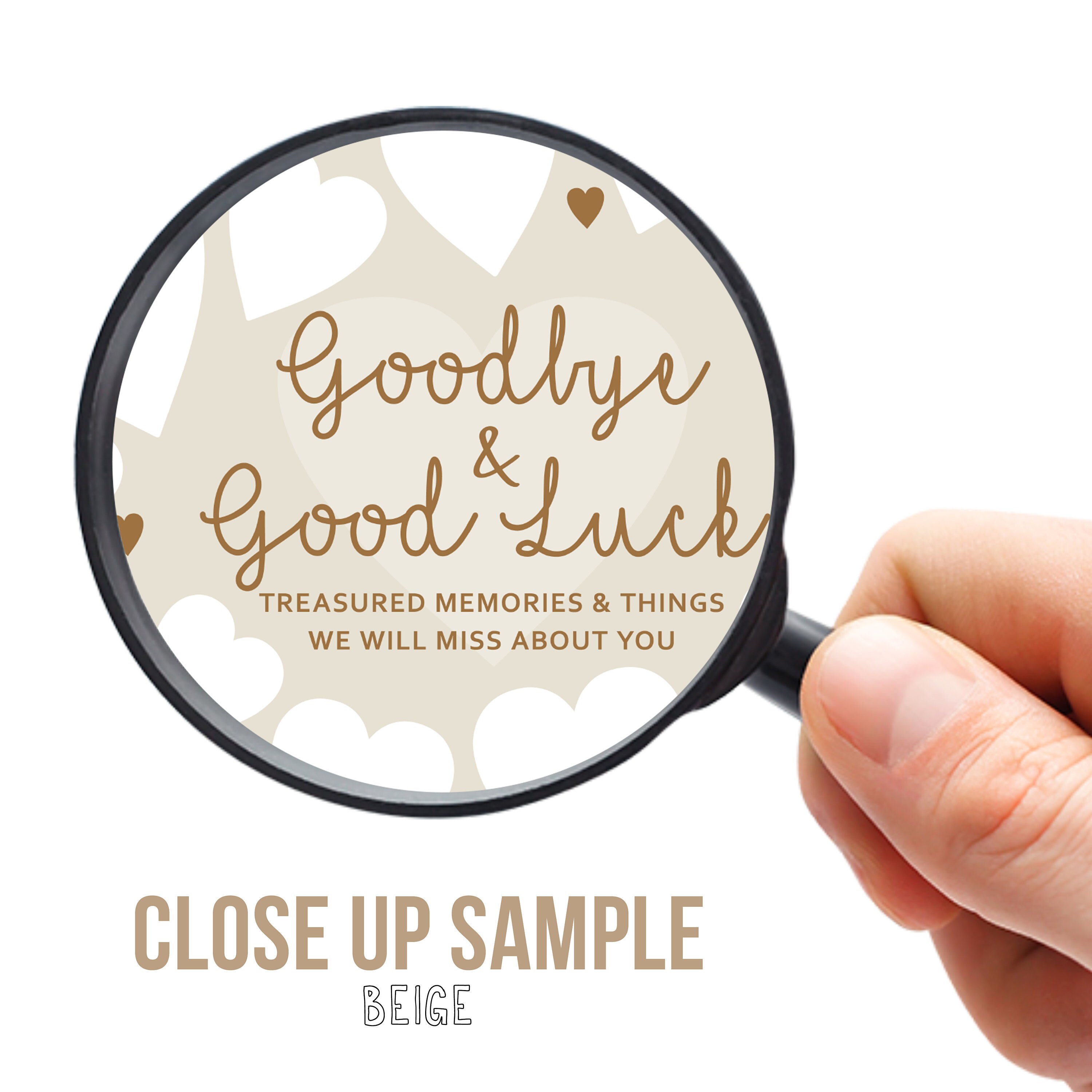 Goodbye and Good Luck Farewell Card Alternative Work - Etsy UK