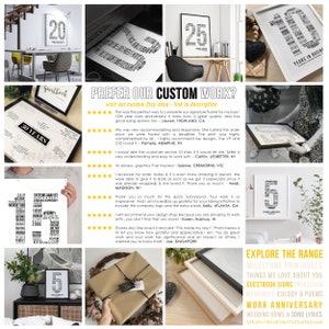 45 Year Work Anniversary Gift, Employee Workiversary Guest Book Sign In ...