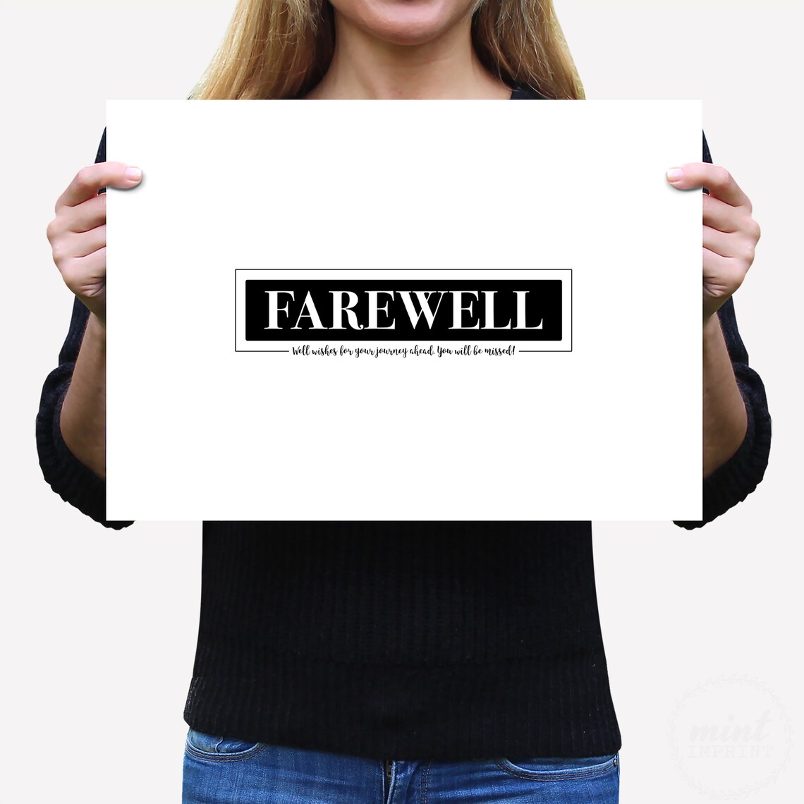 Farewell Party Sign Guest Book Sign In Coworker Farewell - Etsy