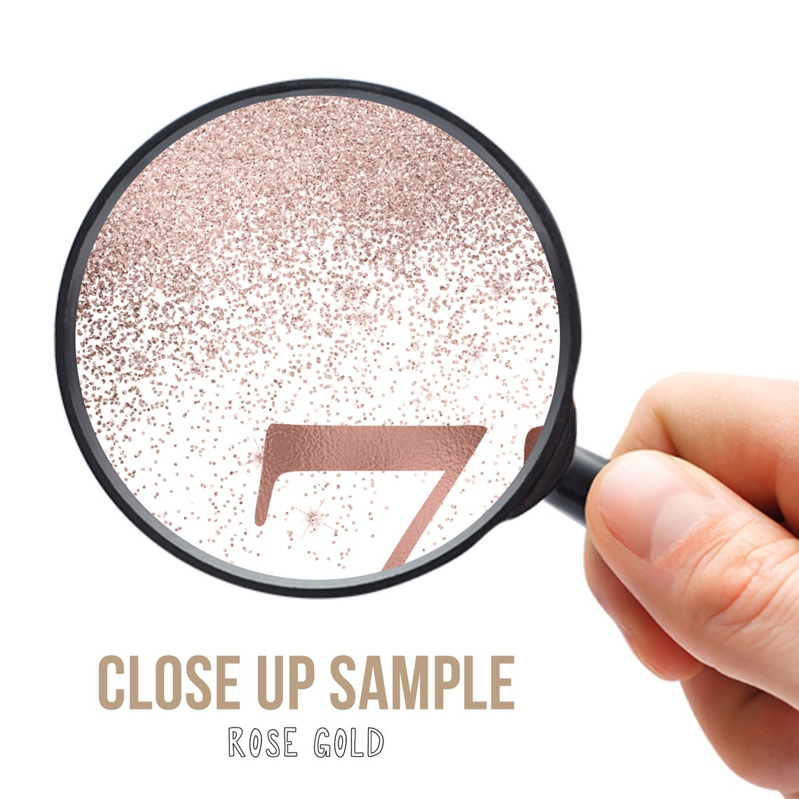 Rose Gold 70th Birthday Party Decorations Printable 70 | Etsy