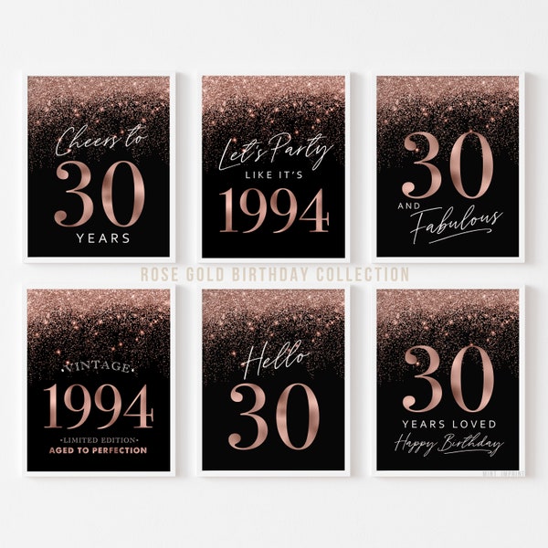 30th Birthday Sign - Etsy