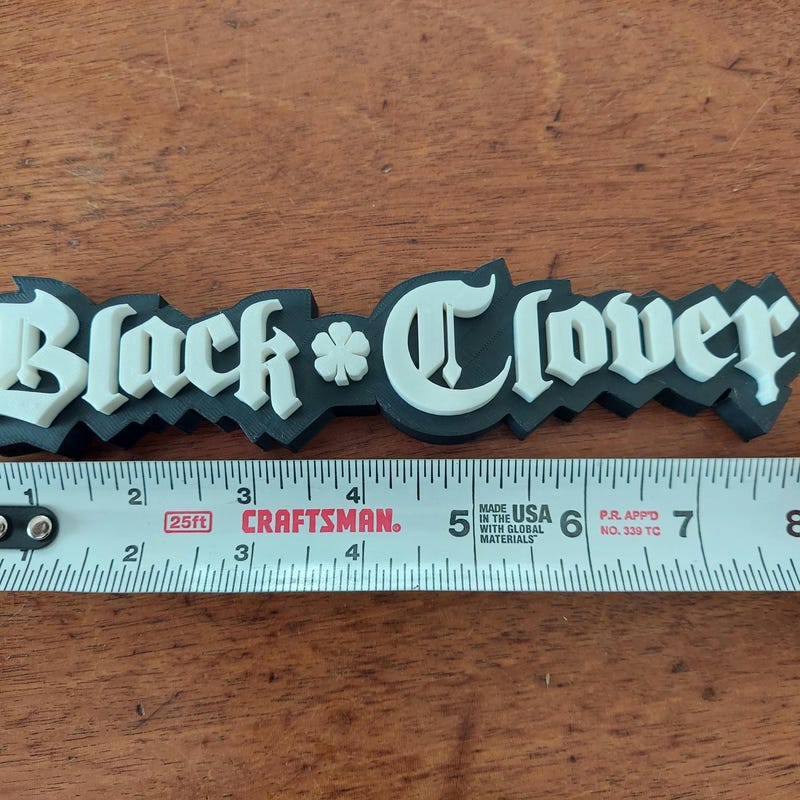 Clover Logo Black and White - Etsy