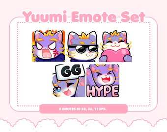 Yuumi Twitch Emotes - Etsy