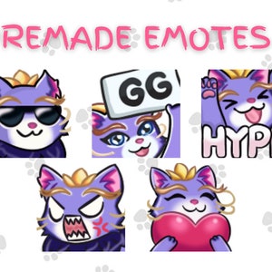 Emote Pack / Yuumi Emotes / League of legends Emotes / Premade | Etsy