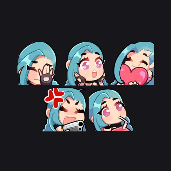 Vex lol twitch emotes - Etsy México