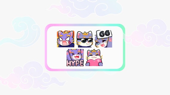Emote Pack / Yuumi Emotes / League of Legends Emotes / Premade | Etsy