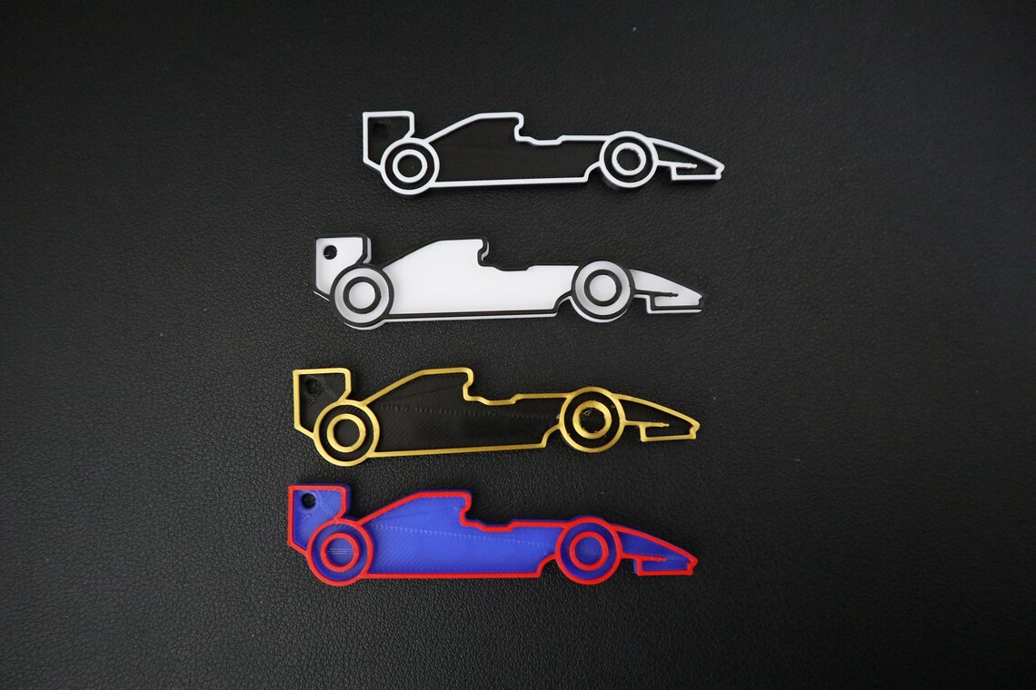 F1 Keychain - F1 Keyring - F1 - Formula 1 - Gifts for Him - Gifts for ...