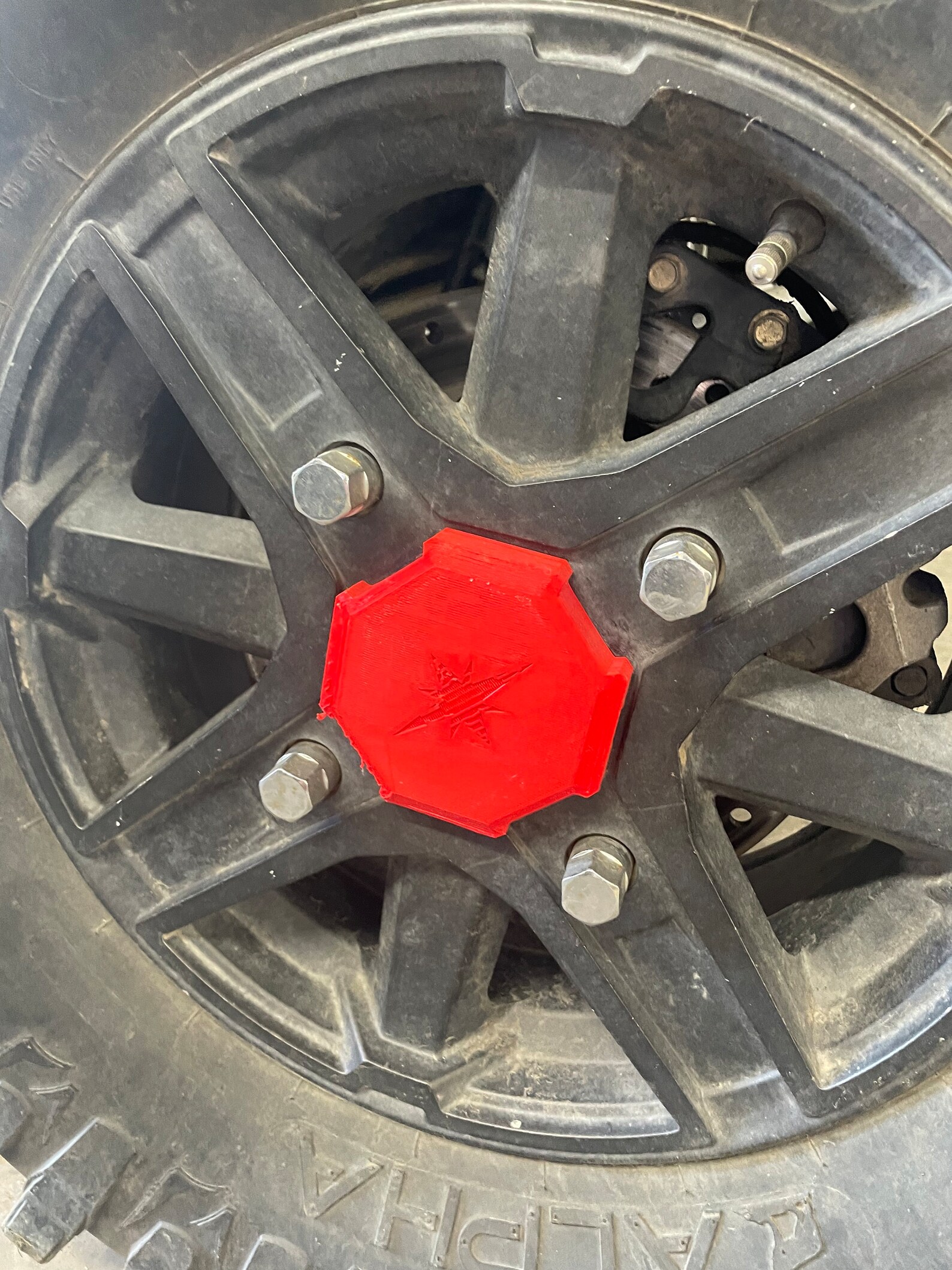 Polaris RZR Hubcap 3D Print STL File - Etsy