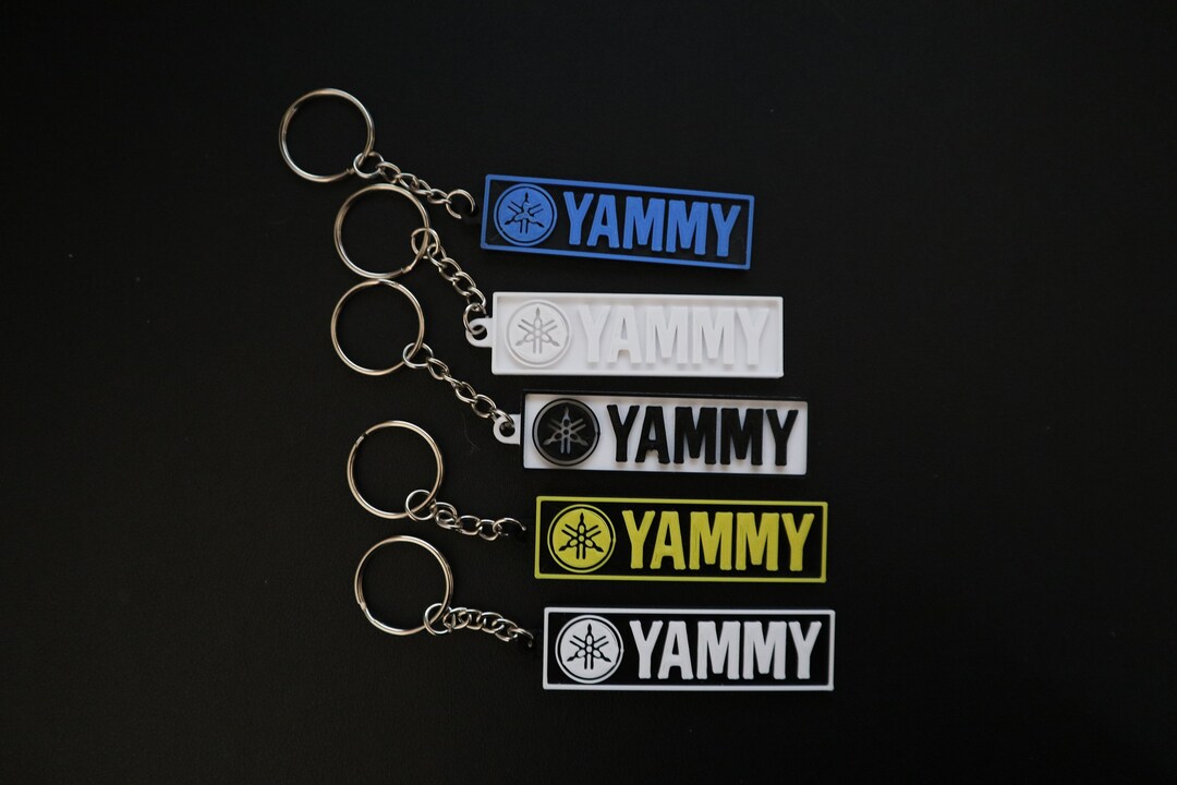 Yamaha Keychain - Yamaha Keyring - Yamaha - Yammy - Gifts for Him ...