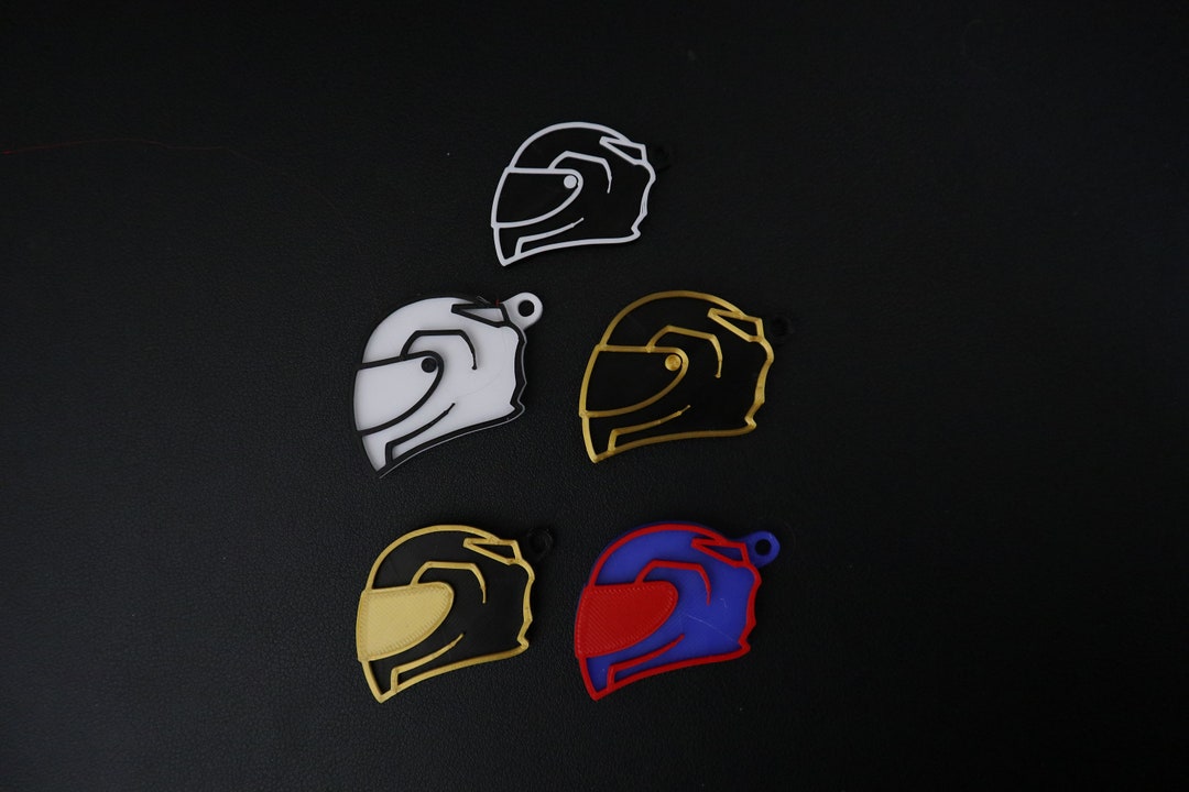 Helmet Keychain - Helmet Keyring - Helmet - Motorbike Helmet ...