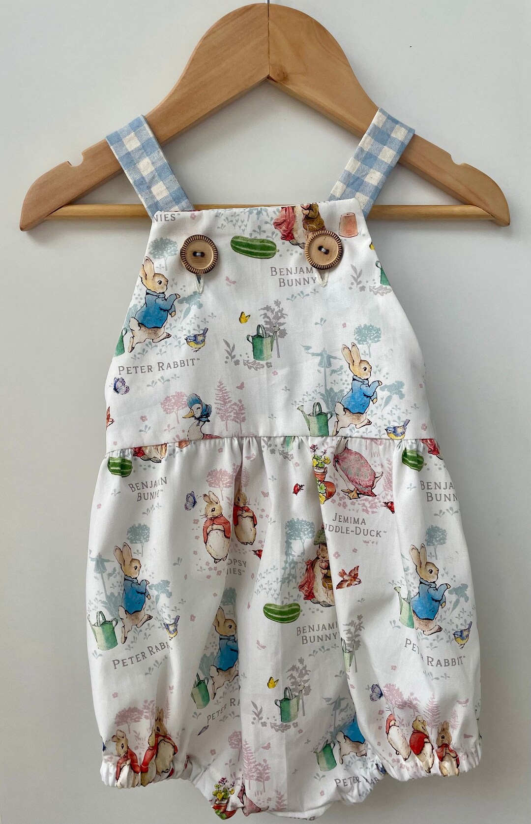 Peter Rabbit Baby/toddler Romper - Etsy