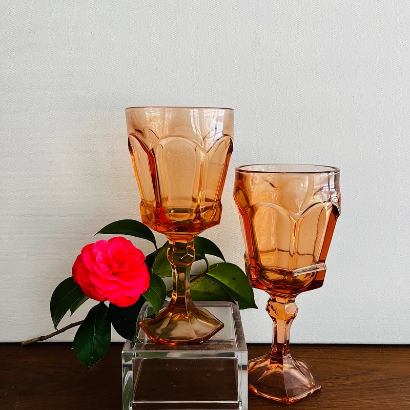 Pink Goblets - Etsy