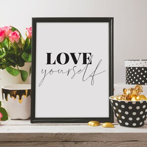 BTS Poster : Love Yourself Poster, Room and Wall Art, Home Decor Simple ...